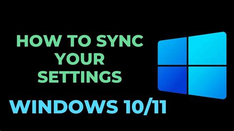 Understanding The New Sync Settings In Windows 10