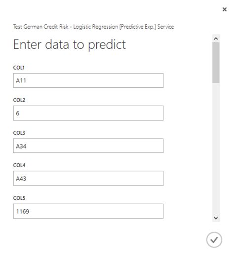 turning your azureml experiment into a web service learning tree
