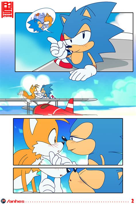 Sonic X Tails Kiss