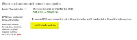 Manually Integrating Cisco Umbrella With Meraki Networks Cisco Meraki Documentation