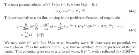 Why Does Only E Ikx Re Ikx Solve The Tise For A Potential Step • Physics Forums