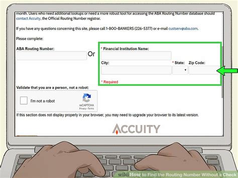 3 Ways To Find The Routing Number Without A Check Wikihow