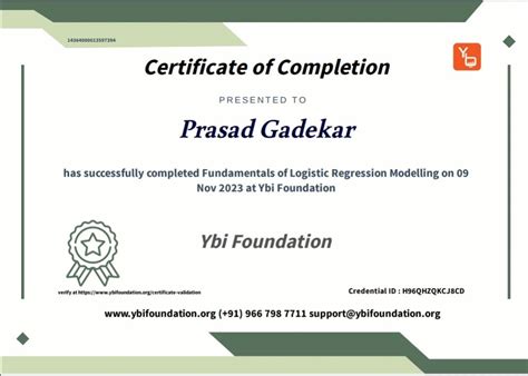 prasad gadekar on linkedin logisticregression ybifoundation dataanalysisjourney