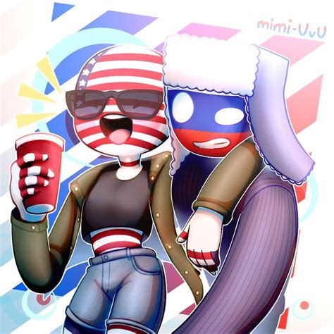 Countryhumans Russia X America
