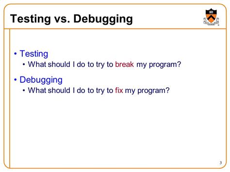 1 Debugging The Material For This Lecture Is Drawn In Part From The