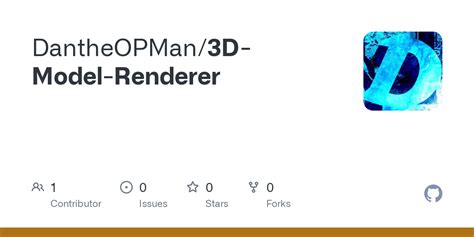 Github Dantheopman3d Model Renderer