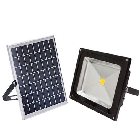 Reflector Solar Recargable Exterior Mxsld 001 30 10w 900lm 6500k Luz