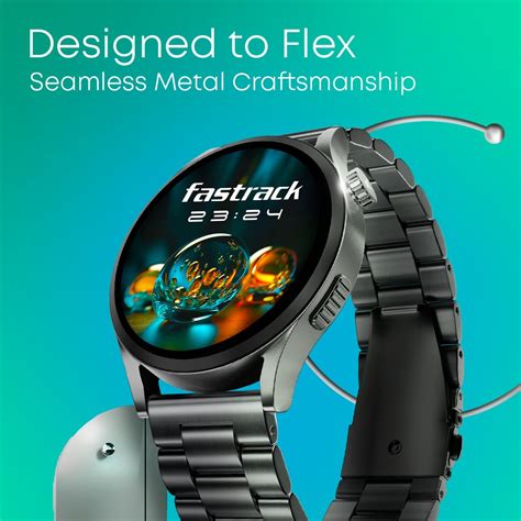 Buy Online Fastrack Radiant Fx4 Premium Metal Smartwatch With 38 Cm