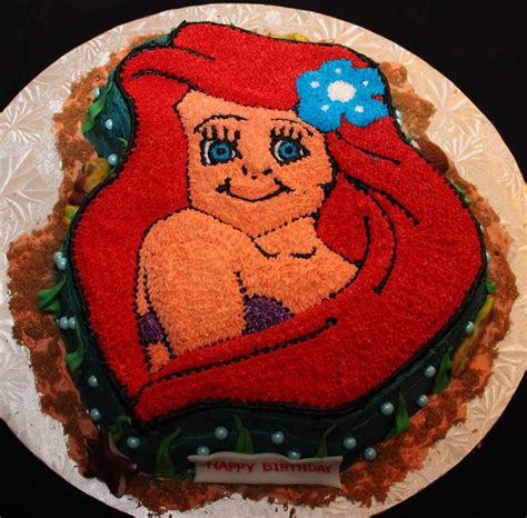 Love Dem Goodies Ariel Cake