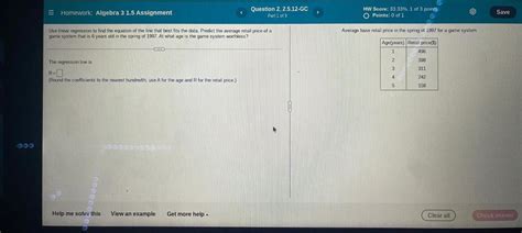 [answered] Use Linear Regression To Find The Equation Of The Line That Kunduz