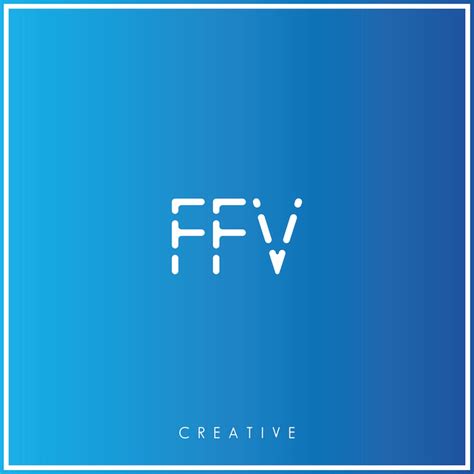 Premium Vector Ffv Premium Vector Latter Logo Design Creative Logo