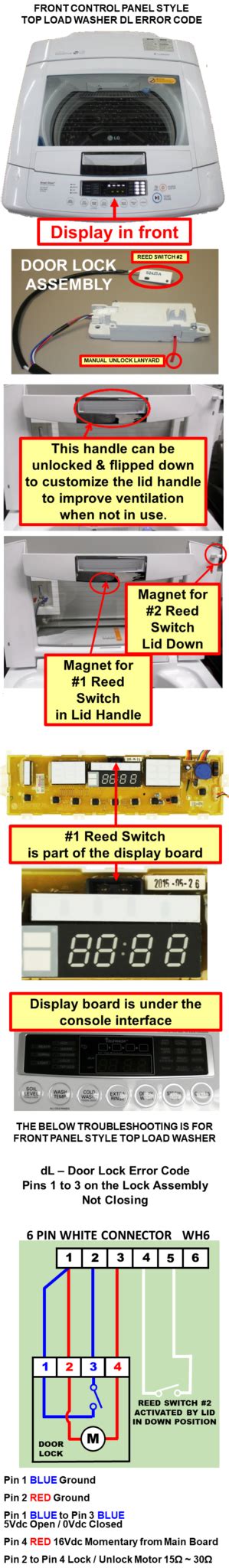 TL DL LG Error Codes