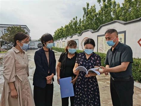 省卫健委规划发展处赵丽娟莅卫调研灾后重建工作建设卫辉市项目