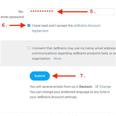 Jetbrains Account Registrierung Accounts Ginf Ch