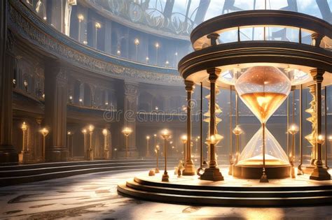 Hourglass Now More Prominent With Its Shadow Marks Fleeting Moments