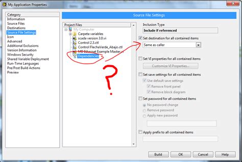 Why Do I Get This Error When Running My Executable Ni Community