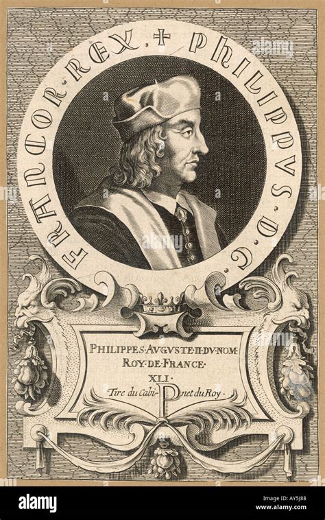 Philippe Ii Auguste Roi De France 1165 1223 Banque De Photographies Et