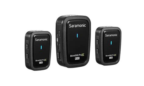 Радиосистема Saramonic Blink500 Prox Q20 Tx Tx Rx 2 4Гц приемник 2 передатчика разъем 3 5мм