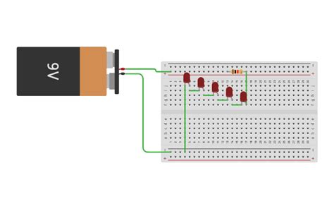 Circuit Design Series Circuit Tinkercad