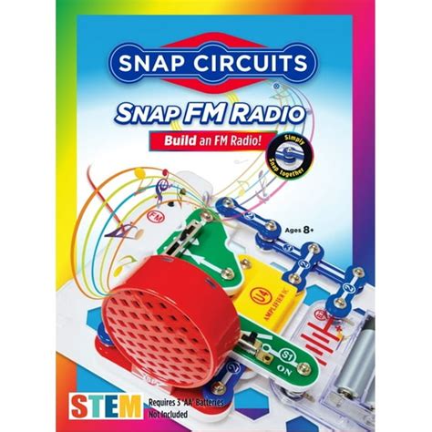 Snap Circuits Fm Radio Kit Electricity Circuit Science Set Stem
