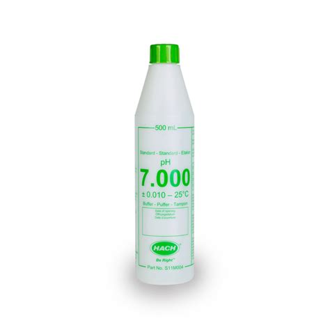 Hach Certified Buffer Standard Solution Ph 7 000 500 Ml S11m004