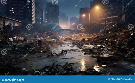 Crippling City Flooding Unprecedented Disaster Submerges Urban
