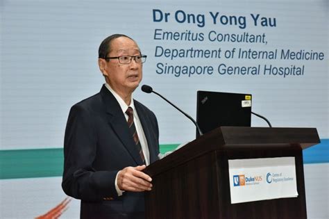 As Prof Ong Yong Yau Retires From Singapore General Hospital This Month We Celebrate His