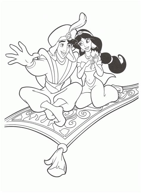 Printable Princess Jasmine Coloring Pages Coloring Home