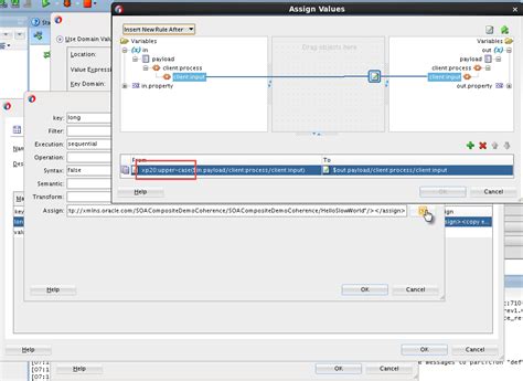 Soa Suite 12c Dynamically Overriding Attributes Of Static Routing Rules In Mediator Component