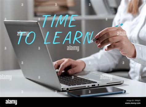 Conceptual Caption Time To Learn Business Showcase Obtain New Knowledge Or Skill Educational Or