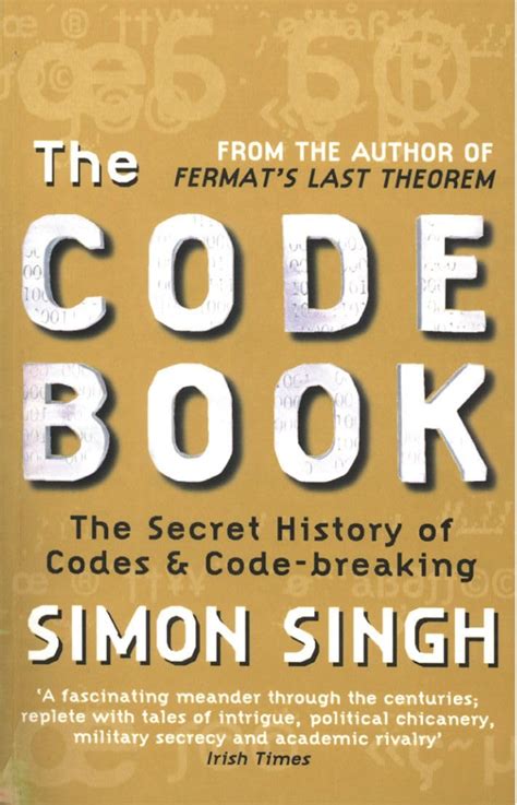 The Code Book The Secret History Of Codes And Code Breaking Simon Singh 9781857028898 Amazon