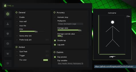 Github Kingsleydotdevimgui Menus Collection Of Custom Imgui Menus Directx9 Directx11 Menus