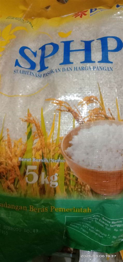 Beras Sphp 5kg Ready Lazada Indonesia