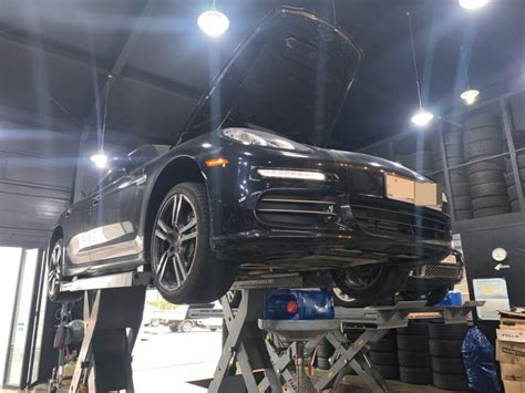 포르쉐 카이엔 터보 엔진오일 교체작업 아이언게러지 남양주수입차정비 네이버 블로그