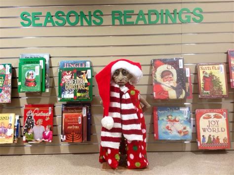 Seasons Readings With Dobby Display Library Displays Display Holiday Decor