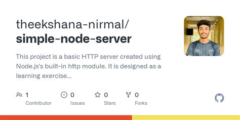 Github Theekshana Nirmalsimple Node Server This Project Is A Basic