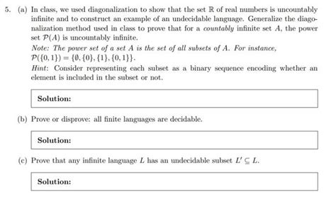 solved a in class we used diagonalization to show that