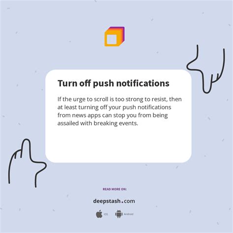 Turn Off Push Notifications Deepstash
