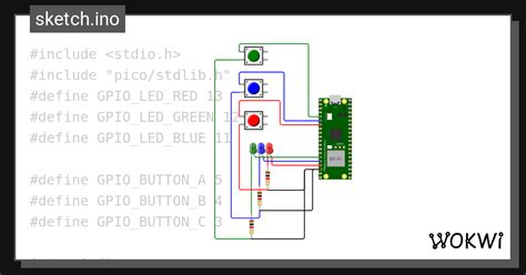 Led Butão Wokwi ESP32 STM32 Arduino Simulator