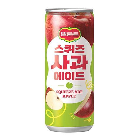 델몬트 스퀴즈 사과 에이드 240mlx30 캔 X2 팩 코스트코 코리아