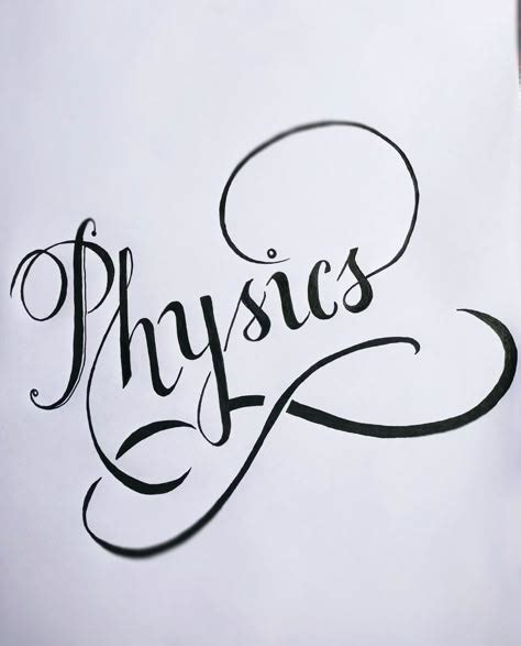 Physics Title Page Ideas