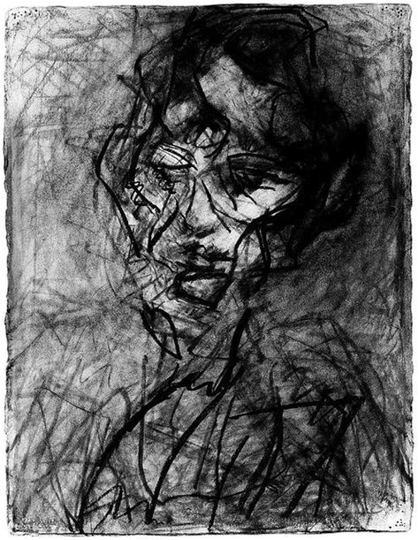 Frank Auerbach Head Of Catherine Lampert Vi 1980 Artofit