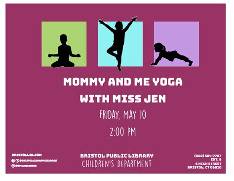Mommy And Me Yoga Bristol Public Library