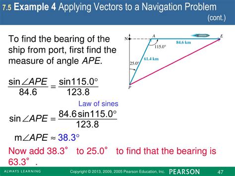 PPT Applications Of Trigonometry And Vectors PowerPoint Presentation ID