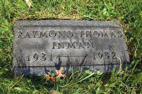 Raymond Thomas Inman 1931 1932 Homenaje De Find A Grave