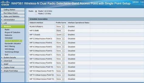 wap561 scheduler association disconnect all users cisco community