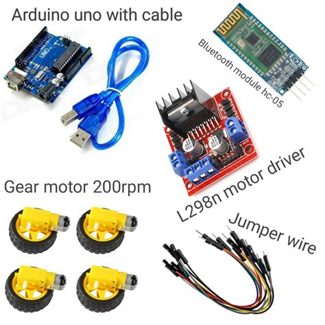 Machinery And Tools Electric Tools Circuits Boards And Parts Arduino Robot Kit Bluetooth