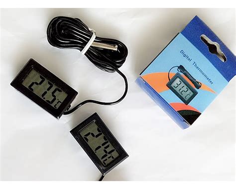 Temperature Sensor LCD Display