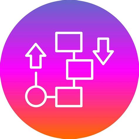 Flow Diagram Vector Icon Design 25571994 Vector Art At Vecteezy