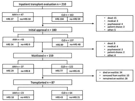 Schematics Of Transplant Evaluation Algorithm The Figure Illustrates